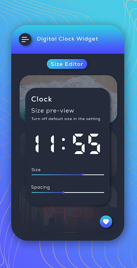 Digital Clock Widget - Seven Time - Resizable Clock - DIGI Clock Widget - Widget Clock Android ...